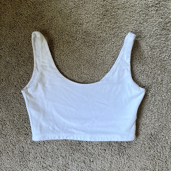 Brandy Melville | Tops | Brandy Melville White Tank | Poshmark